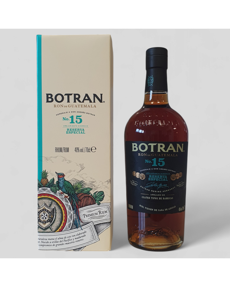 Rhum Botran 15 Ans 40° 70cl